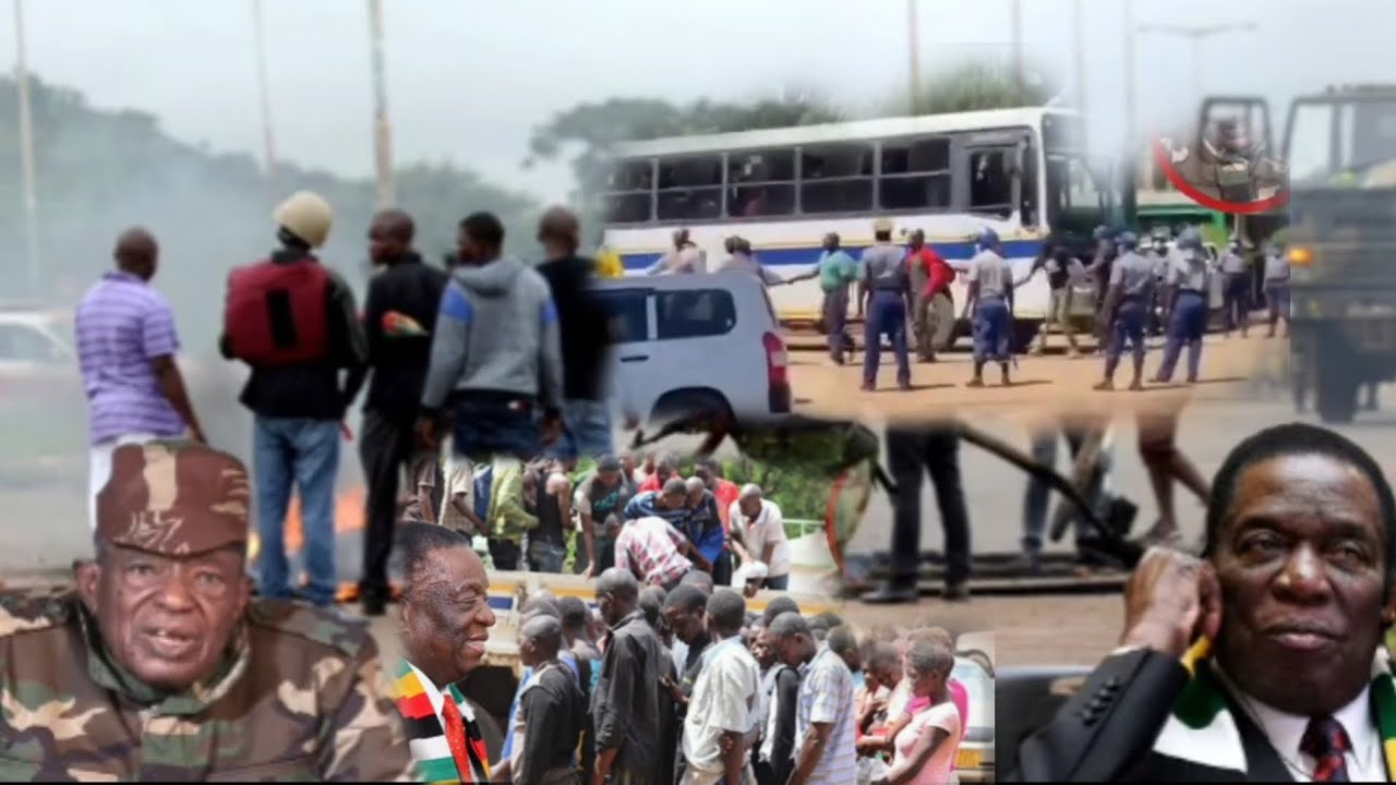 Honai 😢95 people-Arrested-Over-Anti Mnangagwa-protest-Accused neku ...