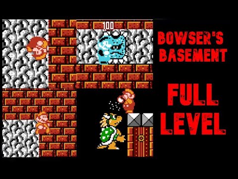 Smb3 TAS Bowser's castle full level (RTA) - YouTube