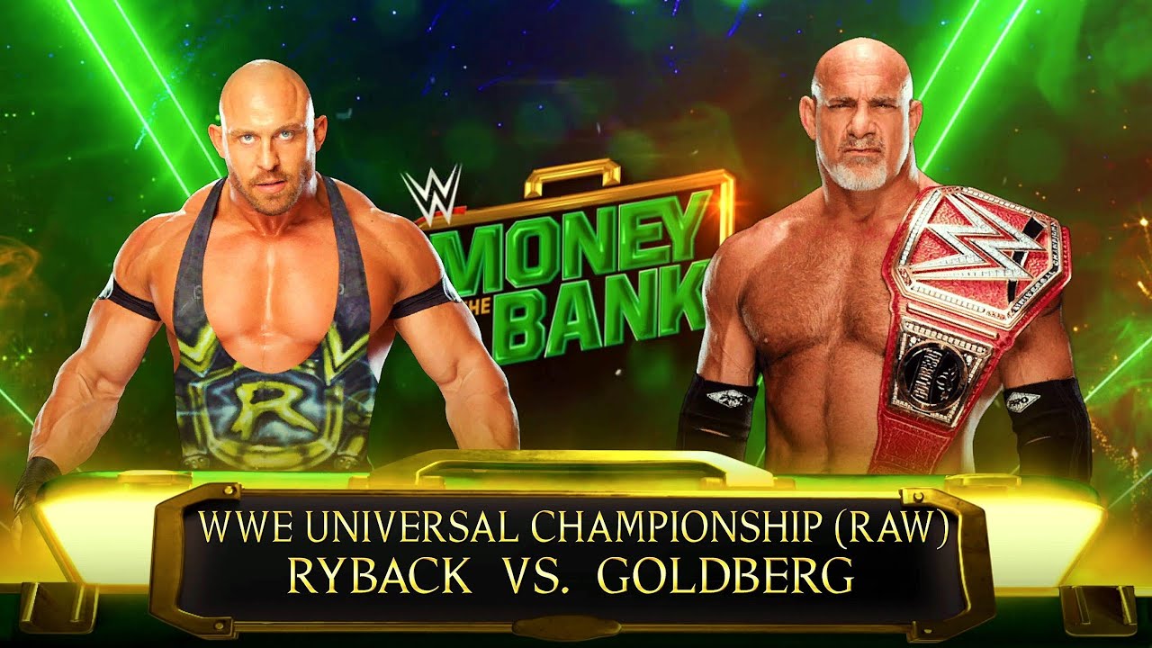 Goldberg vs. Ryback | WWE Universal Championship Match | WWE 2K23 | 4K ...