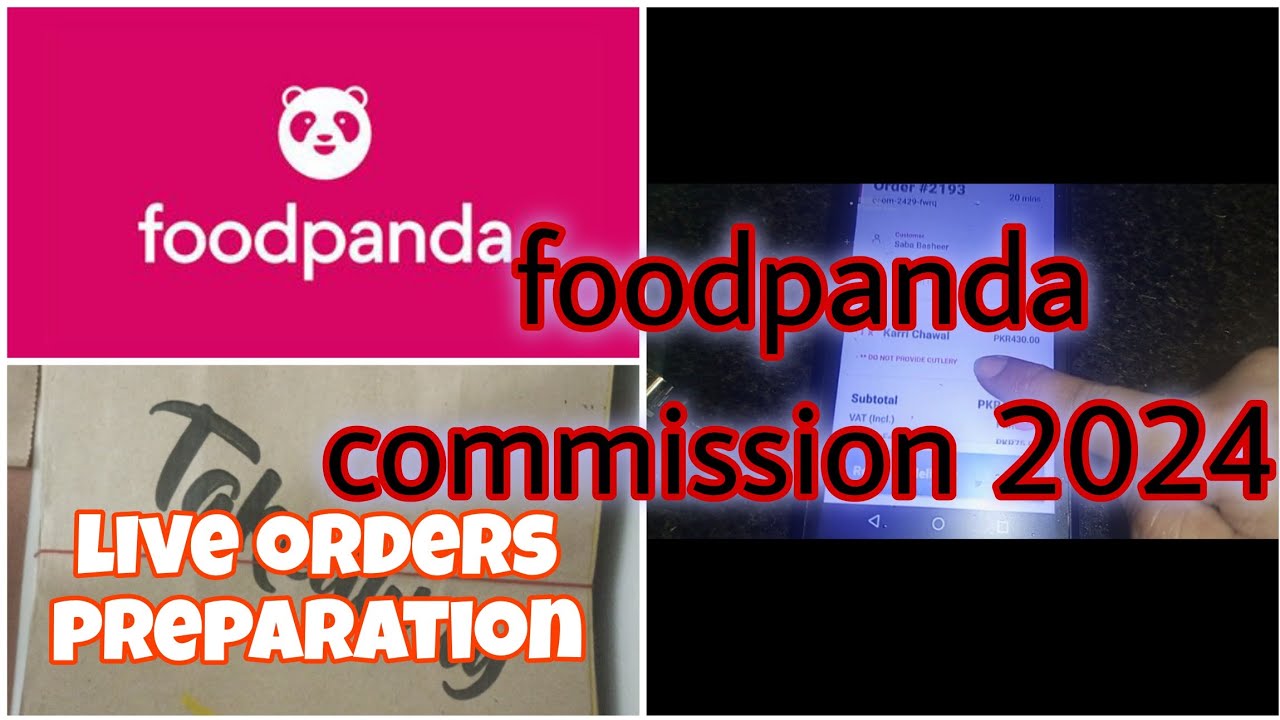foodpanda commesion in 2024 ||foodpanda registration fees|| live orders ...