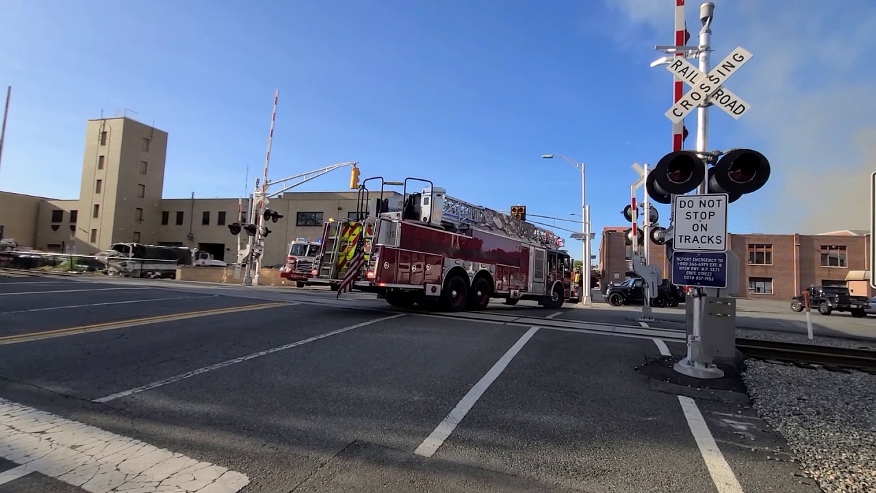 Two-alarm Fire That Erupted At A Building On Main Street Heavy Fire ...