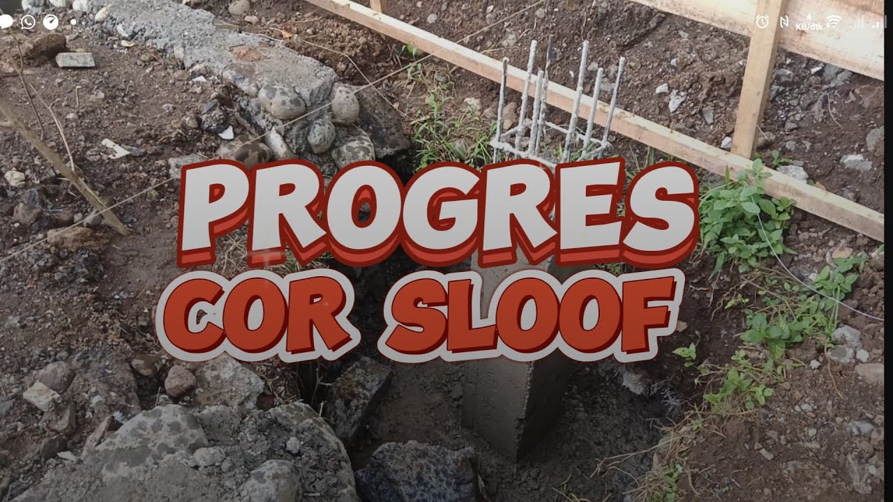 COR SLOOF RUMAH KOS 2 LANTAI - YouTube