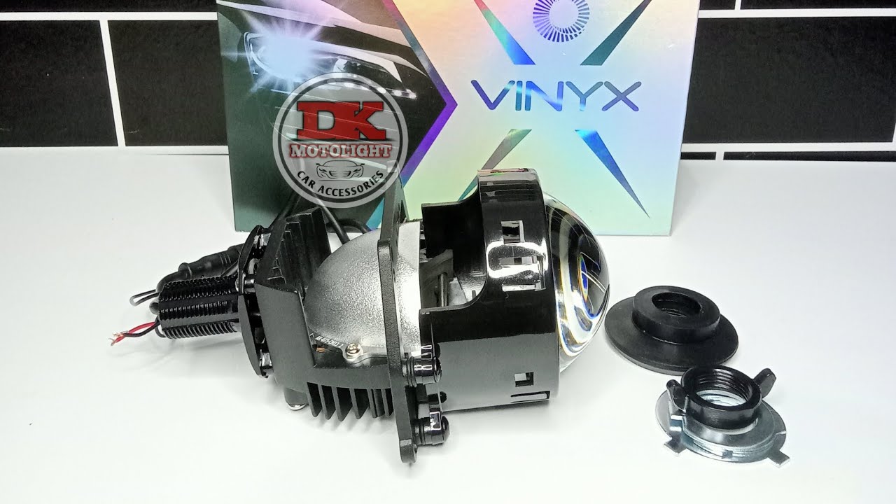 #review Lampu Headlamp Projector Biled Vinyx P45 Blue Lens 3 Inchi ...