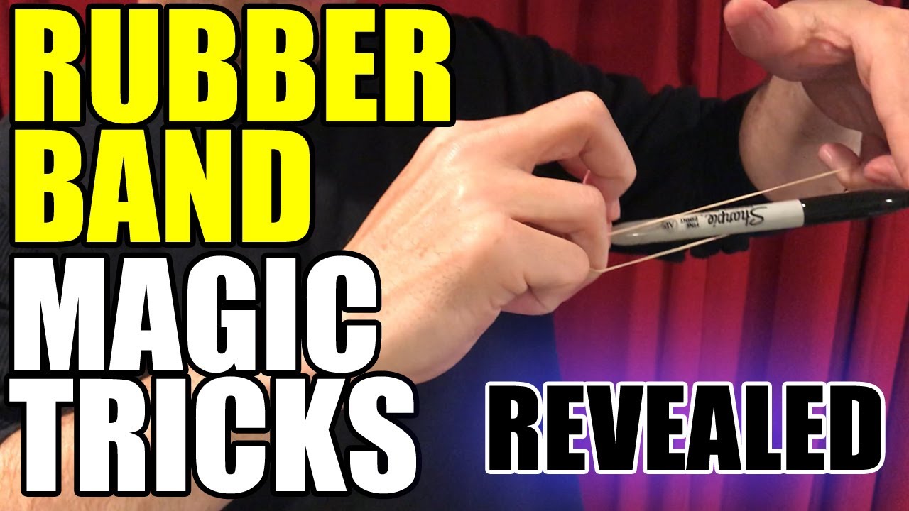 10 Tricks with Rubber Bands - YouTube