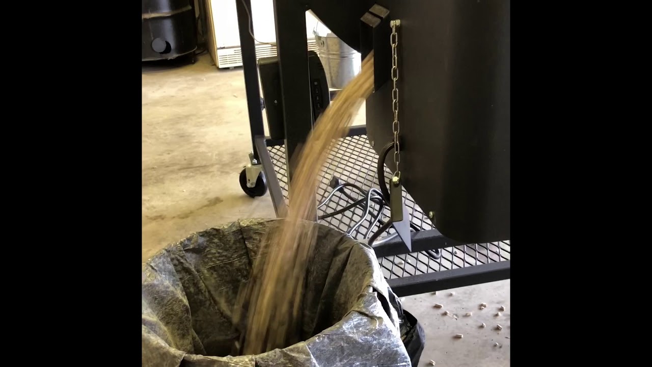 Pellet Dump On The Pitts & Spitts Maverick 1250 - YouTube