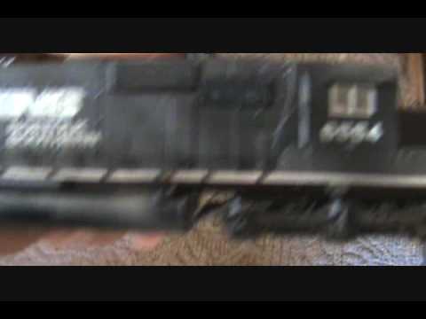 NEW LOCOMOTIVE!!!!(ho scale) NS 6564 SD60 PROTO 2000! - YouTube