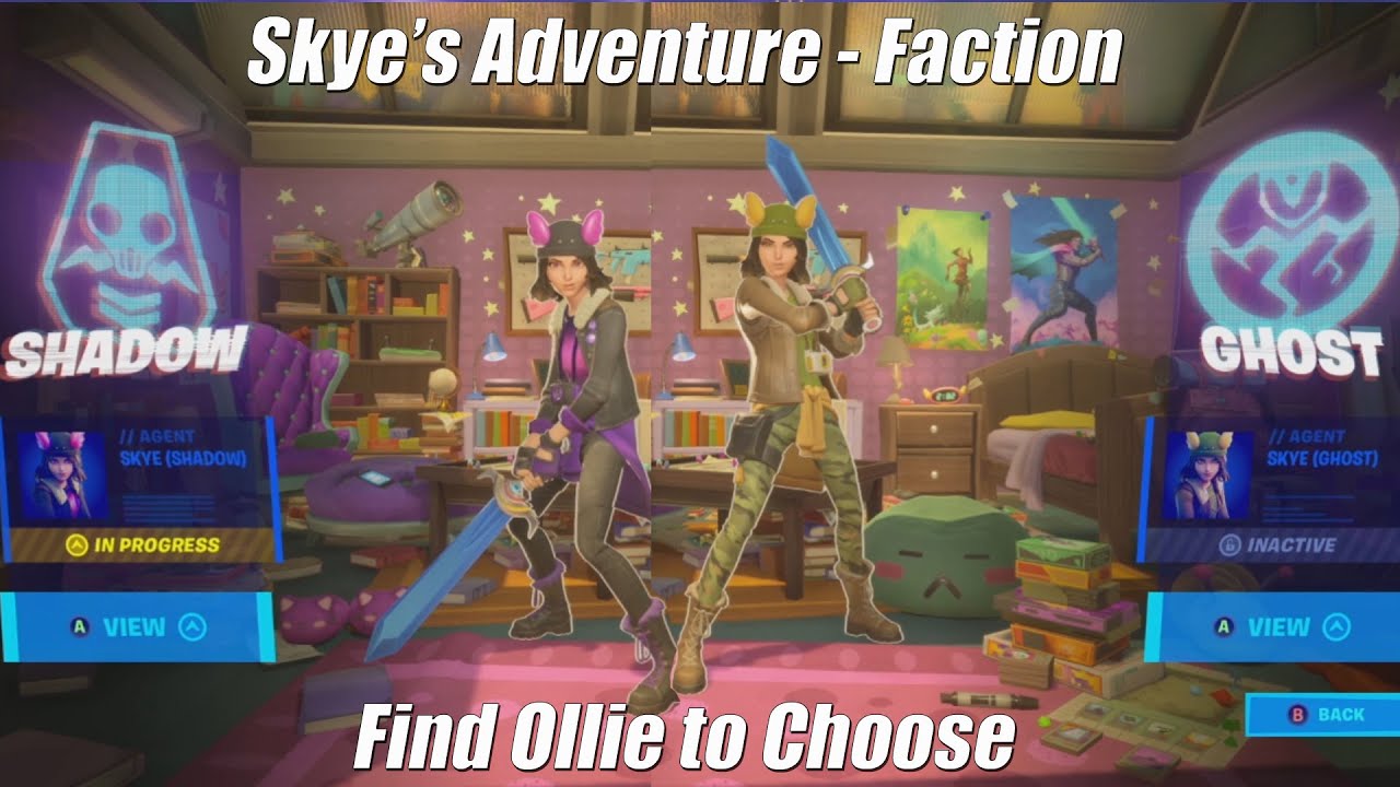Skye's Adventure - Join Shadow or Ghost - Find Ollie and Make Your ...