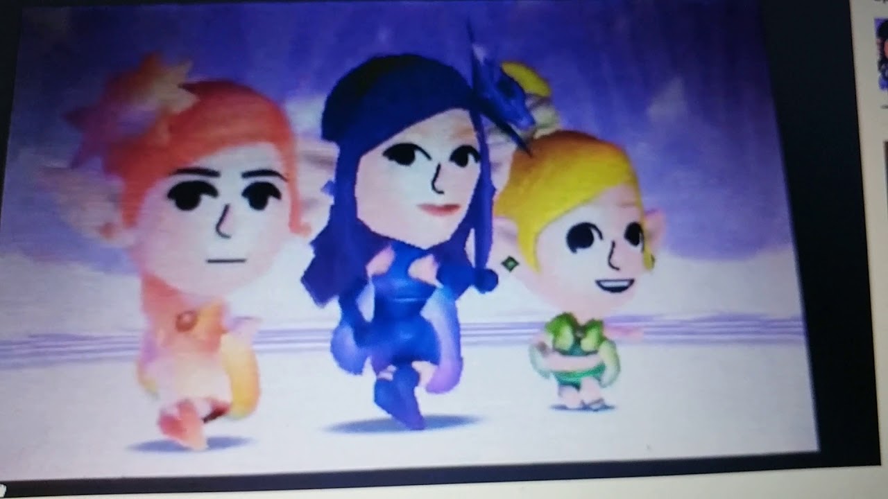 Miitopia The Fab Fairies Dance - YouTube