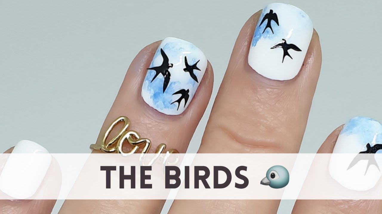 THE BIRDS 🐦 | NAIL ART TUTORIAL - YouTube