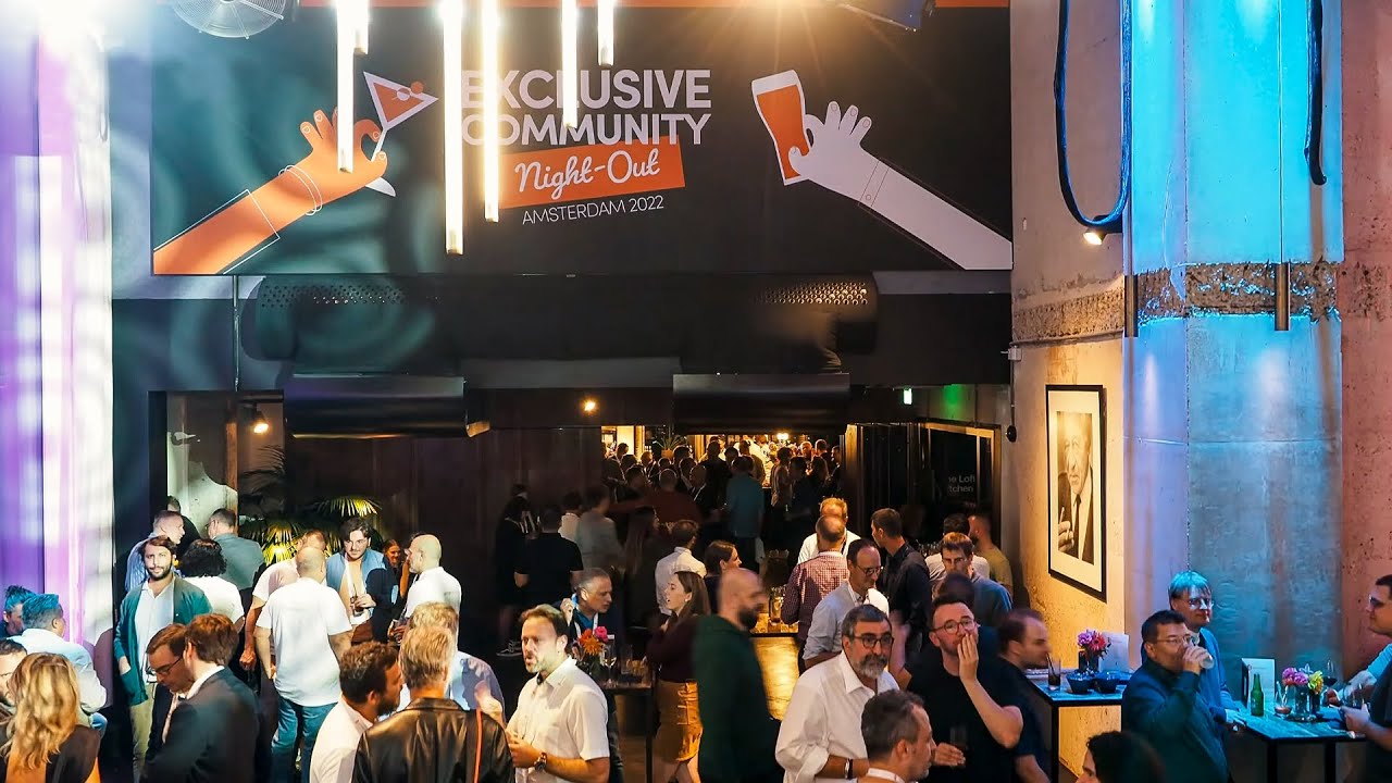 Exclusive Community Night-Out Amsterdam 2022 - YouTube