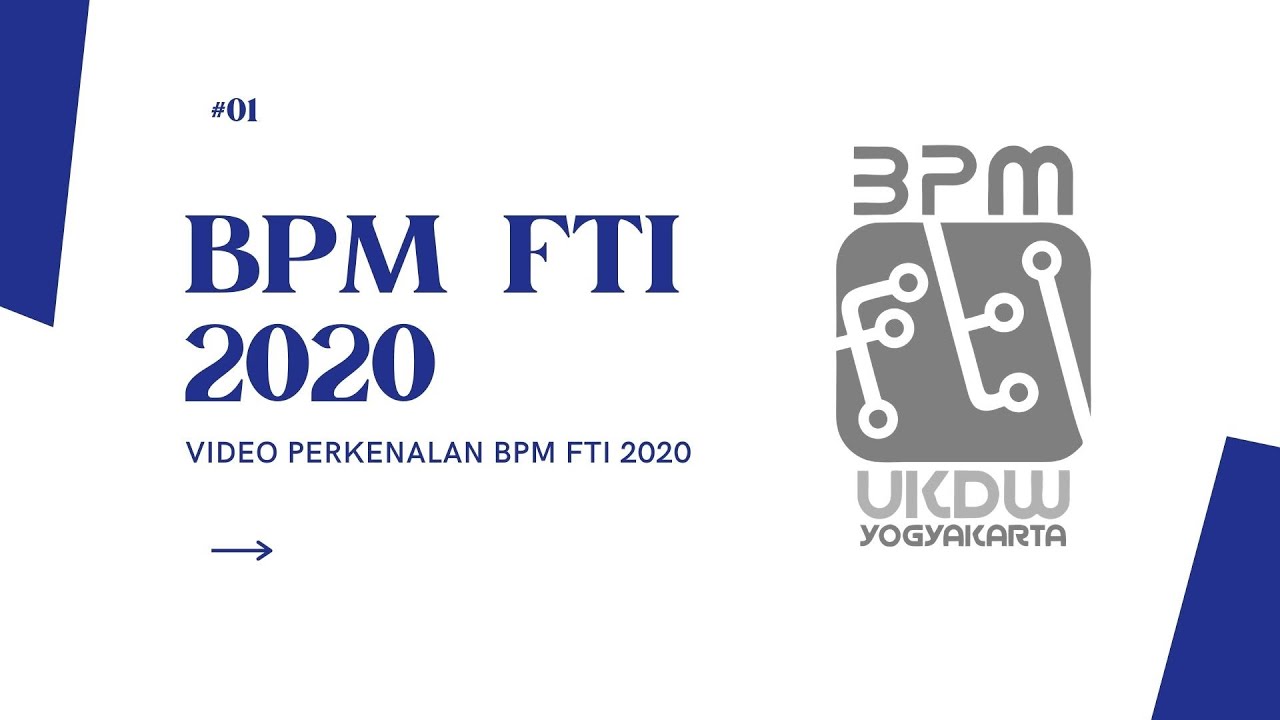 OKA_Badan Perwakilan Mahasiswa FTI UKDW 2020 - YouTube