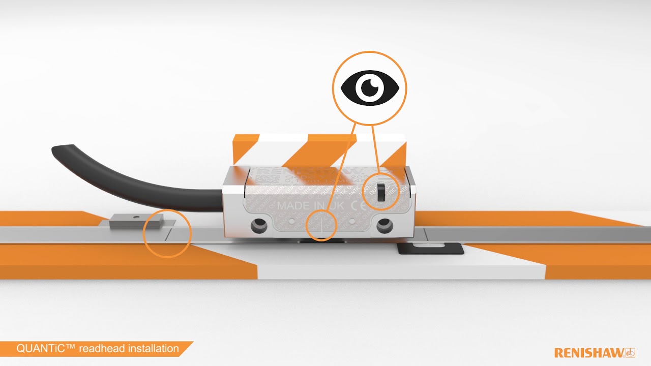QUANTiC™ encoder series readhead installation - YouTube