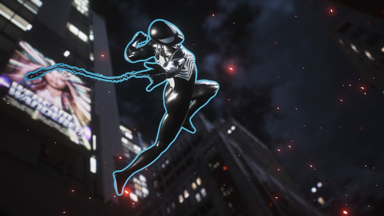 8 Minutes And 47 Seconds Of Comic Styled Symbiote Spiderman Web ...