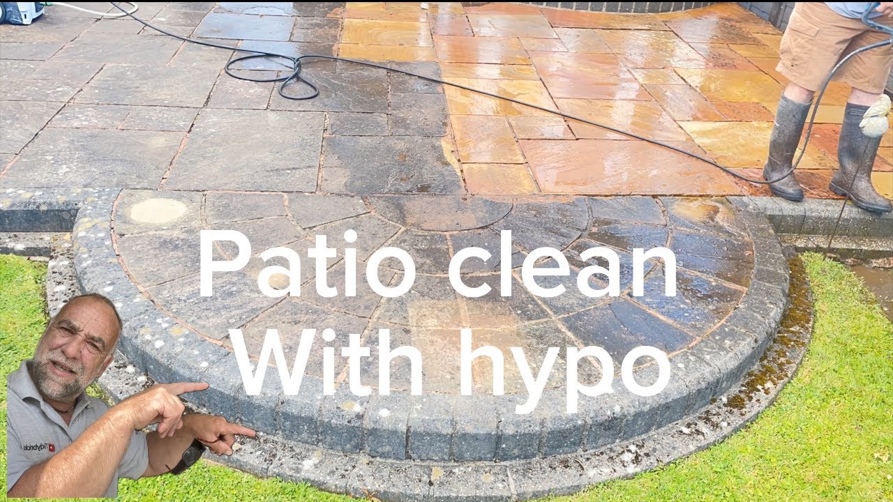 Why Hypo Seal is the Best Way to Clean Your Patio - YouTube