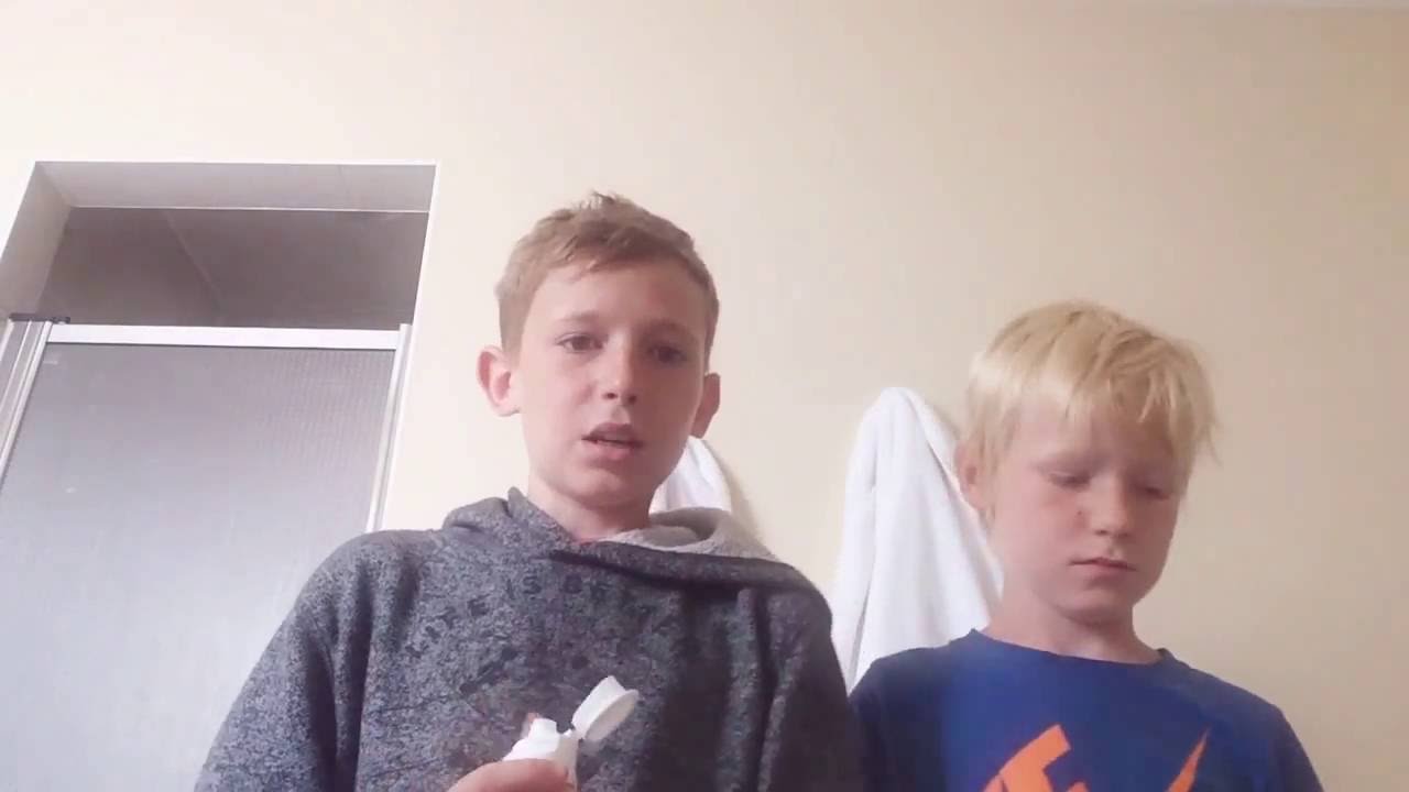 Toothpaste challenge?!? (No edits) - YouTube