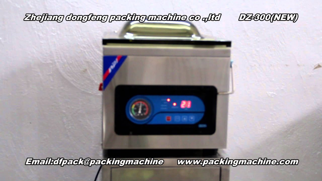 DZ 300 (New) Vacuum packing machine - YouTube