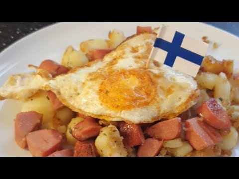 How to make Finnish potato hash - Pyttipannu recipe - YouTube