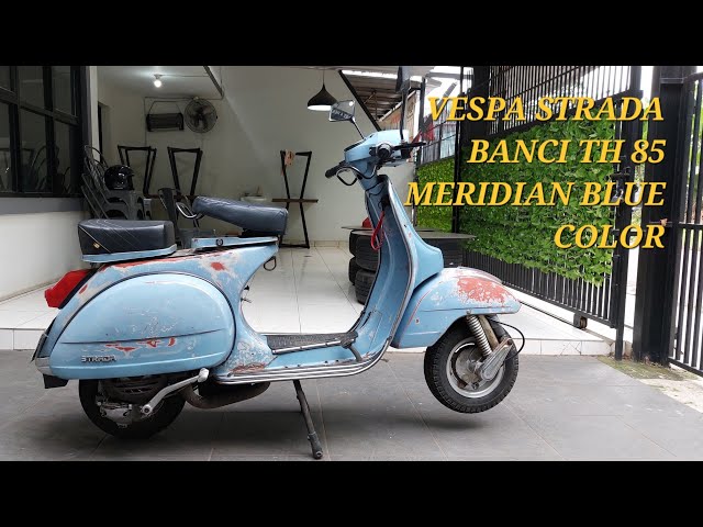 Vespa Px Meridian Blue