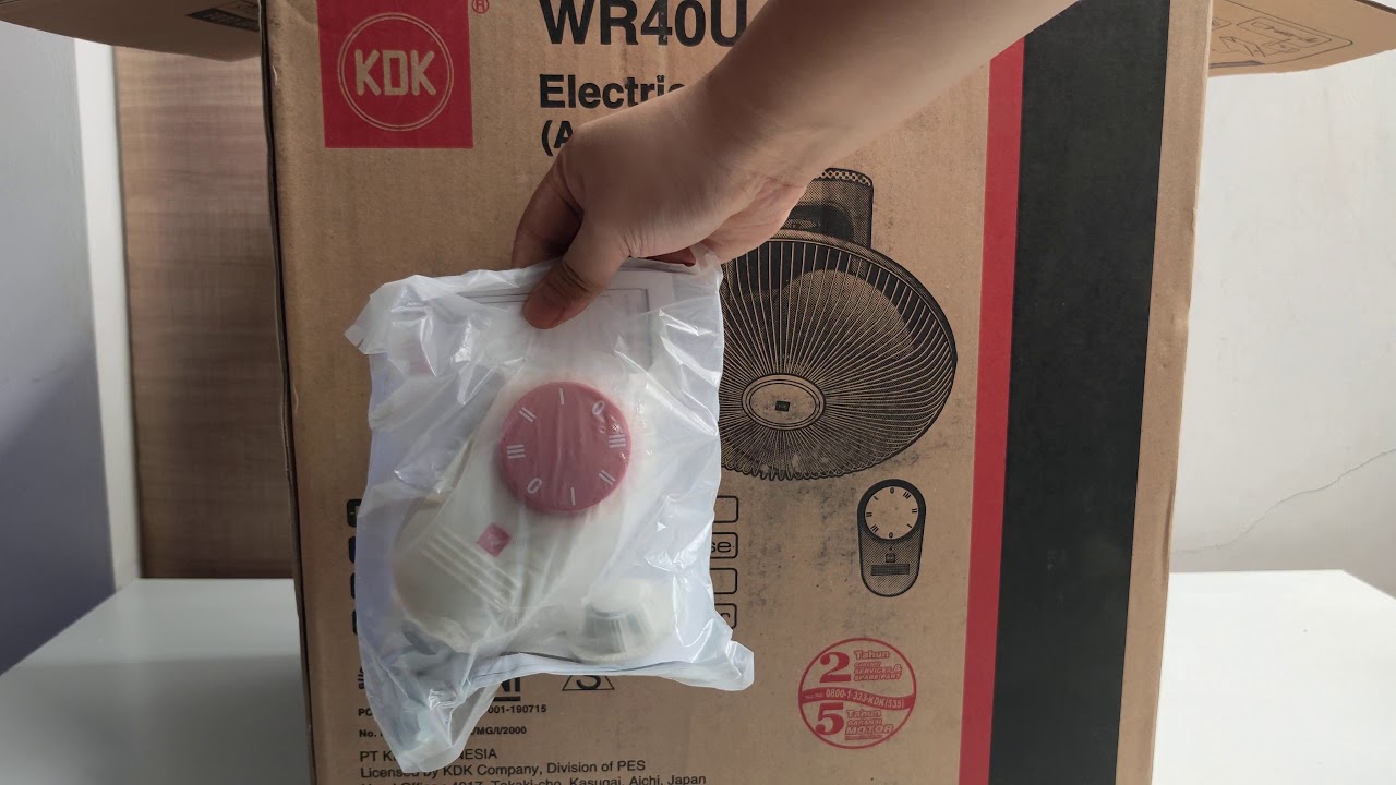 KDK Kipas Angin Auto Fan 16 Inch WR40U - YouTube