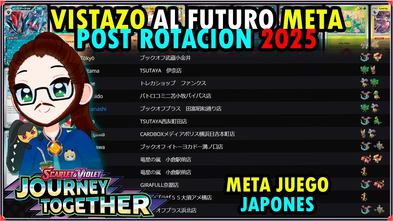 Pokemon TCG | El META POST ROTACION en Japon un pequeño vistazo al FUTURO competitivo 2025 ...