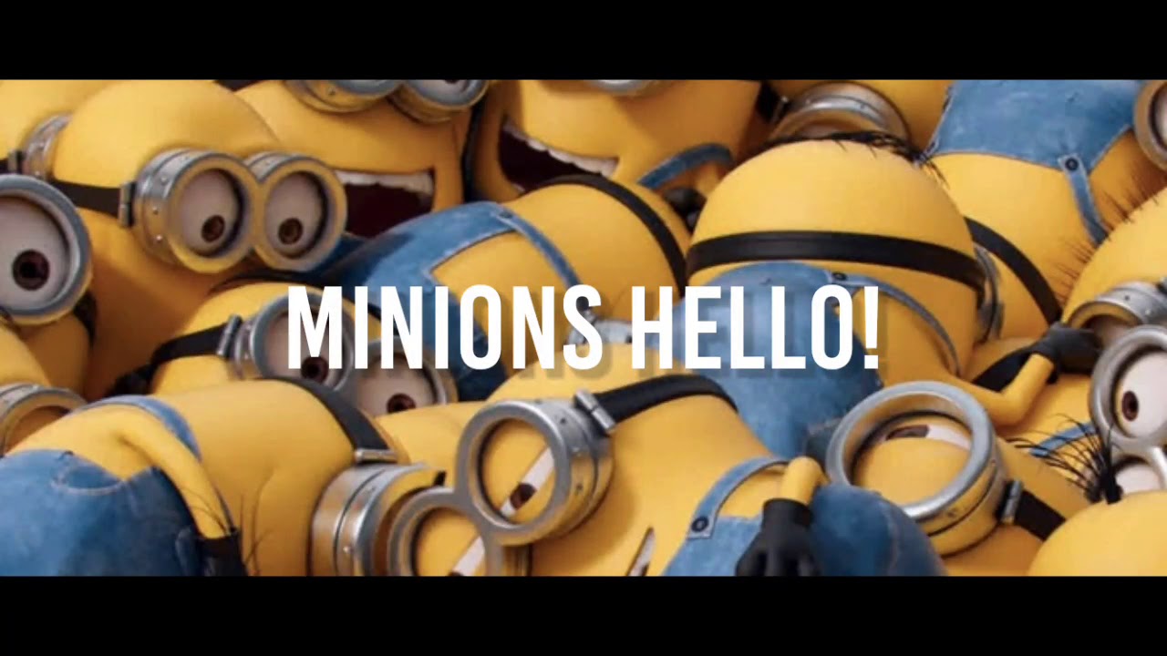 minions hello notification tone - YouTube