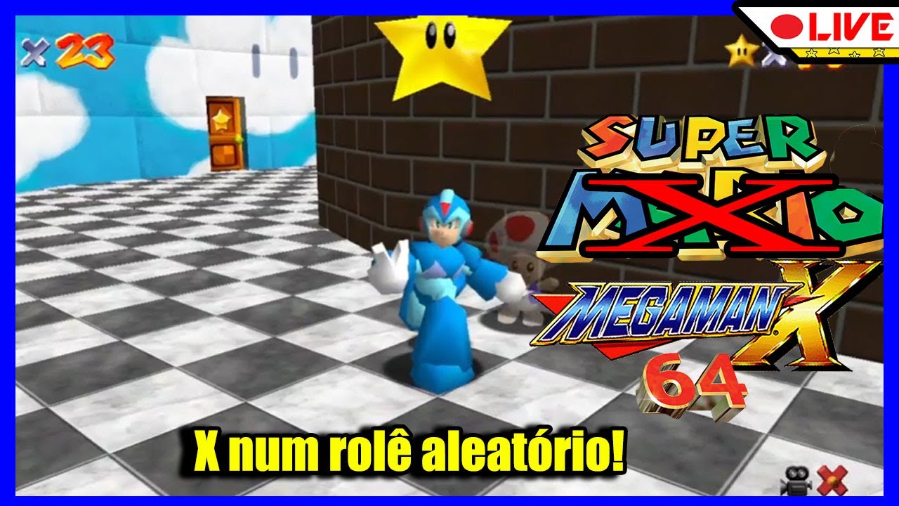 MARIO 64, mas com MEGA MAN X - YouTube