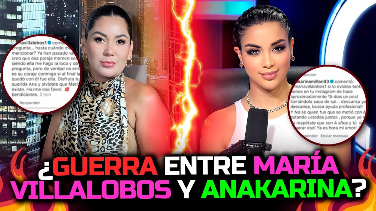 ¿Guerra entre Maria Villalobos y Anakarina? | Vive el Espectáculo - YouTube