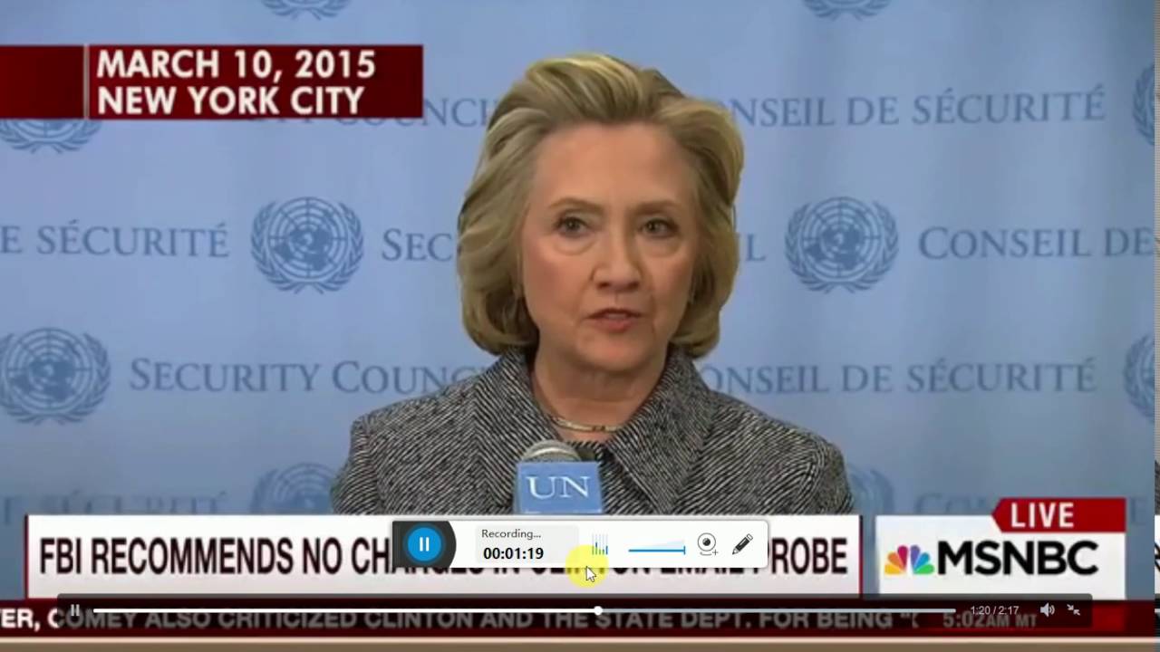 Clinton Montage of Email Lies RedHanded - YouTube