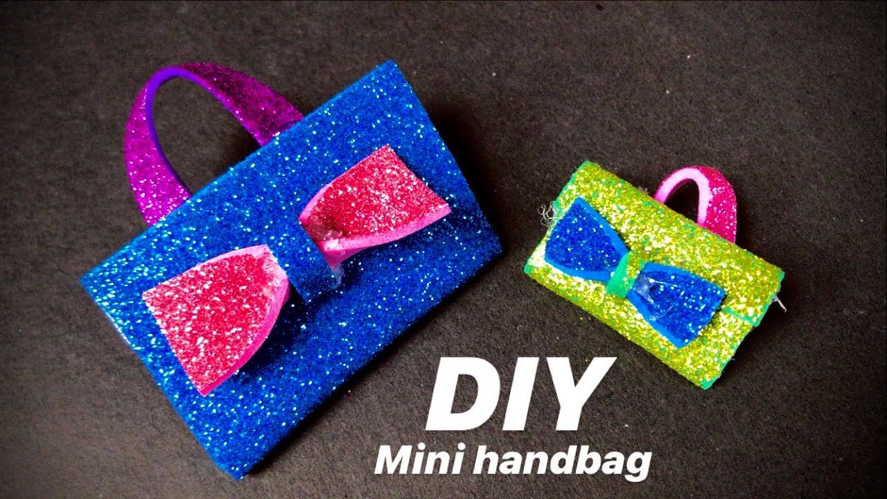 How to make Mini handbag | crafts| arts | DIY - YouTube