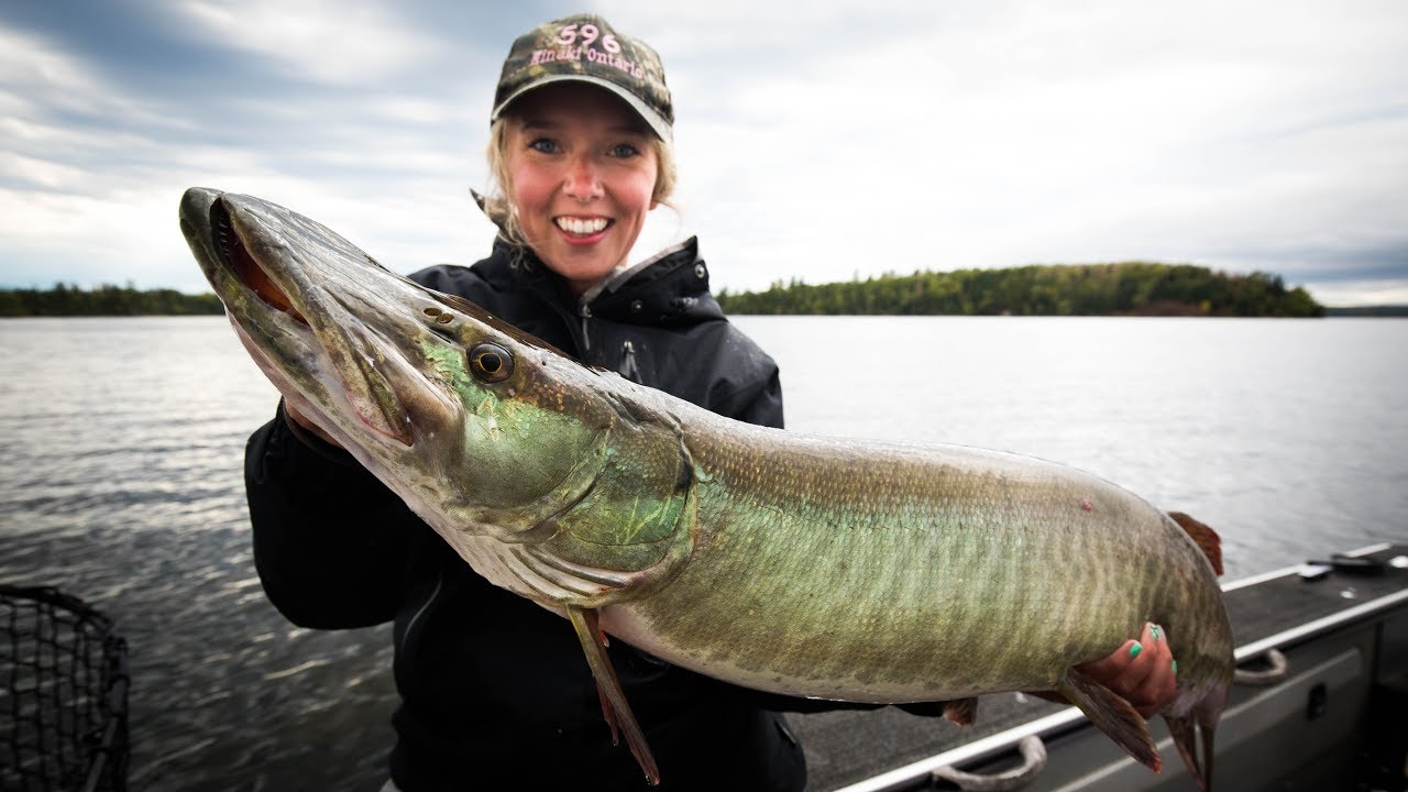 She did it!!! The fish of 10,000 Casts. - YouTube