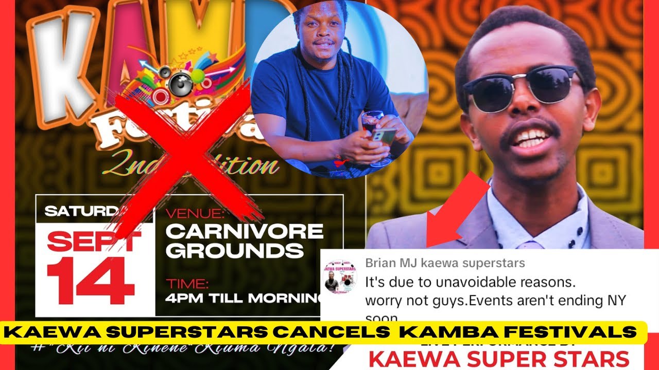 I will not perform in Kamba Festival ' Kaewa Superstars! - YouTube