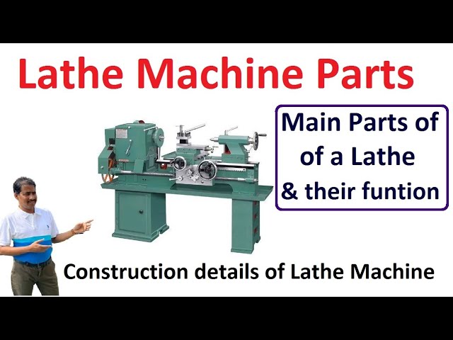 Lathe Machine All Parts And Functions With Diagrams And Uses Different