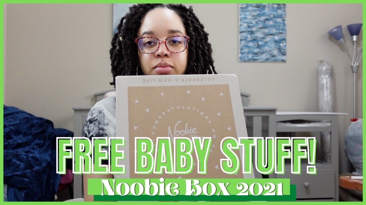 FREE BABY STUFF 2021 | NOOBIE BOX WELCOME BOX - YouTube
