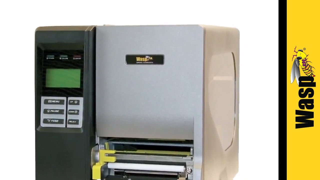 WPL608 BARCODE PRINTER - Industrial Barcode Printer Solution from Wasp ...