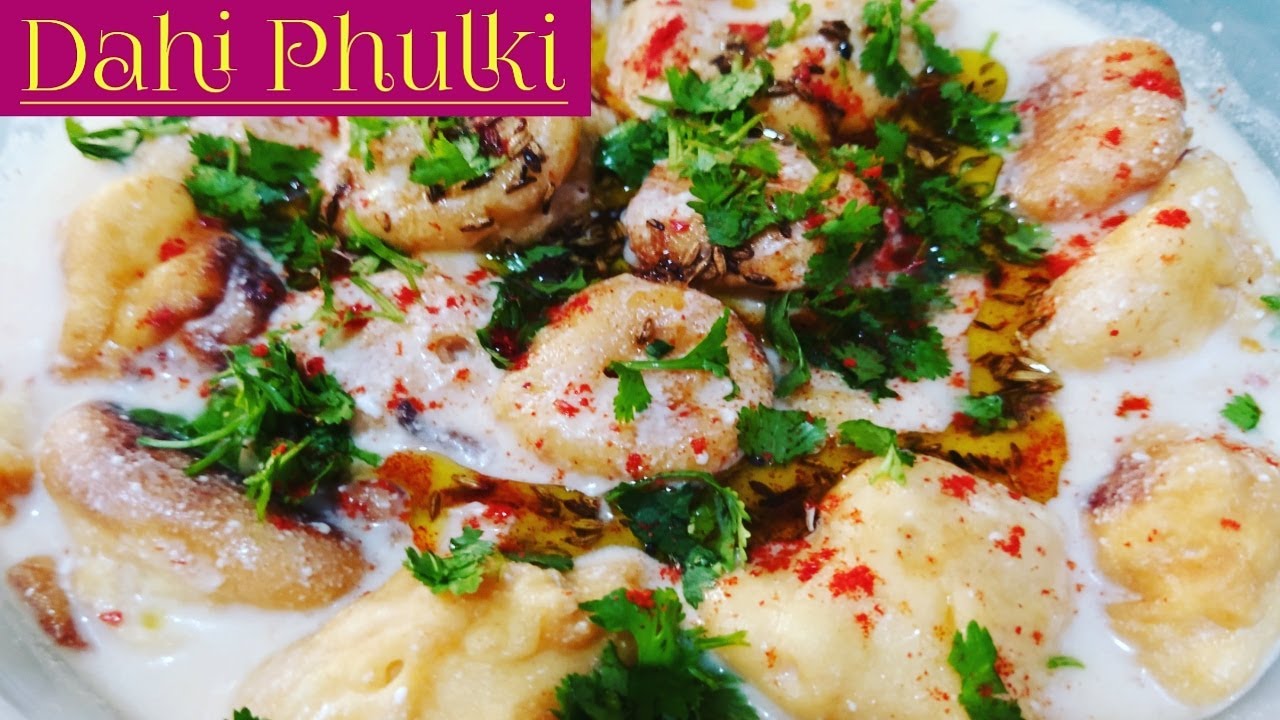 Dahi Phulki Recipe|| how to make Dahi Phulki Recipe|| easy and tasty ...