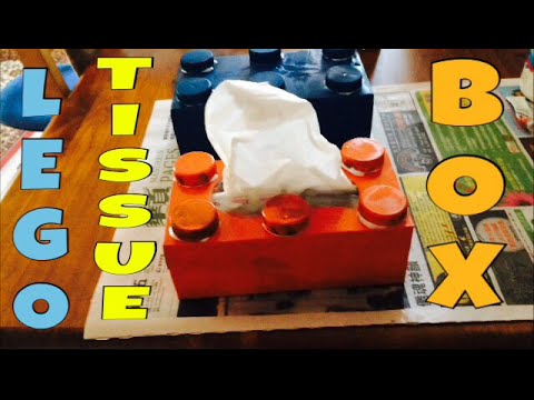 DIY: LEGO Tissue Box 🌀 - YouTube
