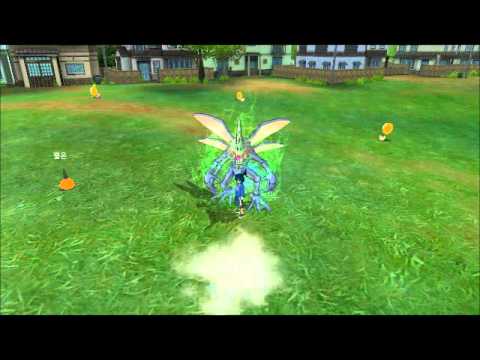 Digimon Masters Online - Tentomon - all evolutions and attacks - YouTube