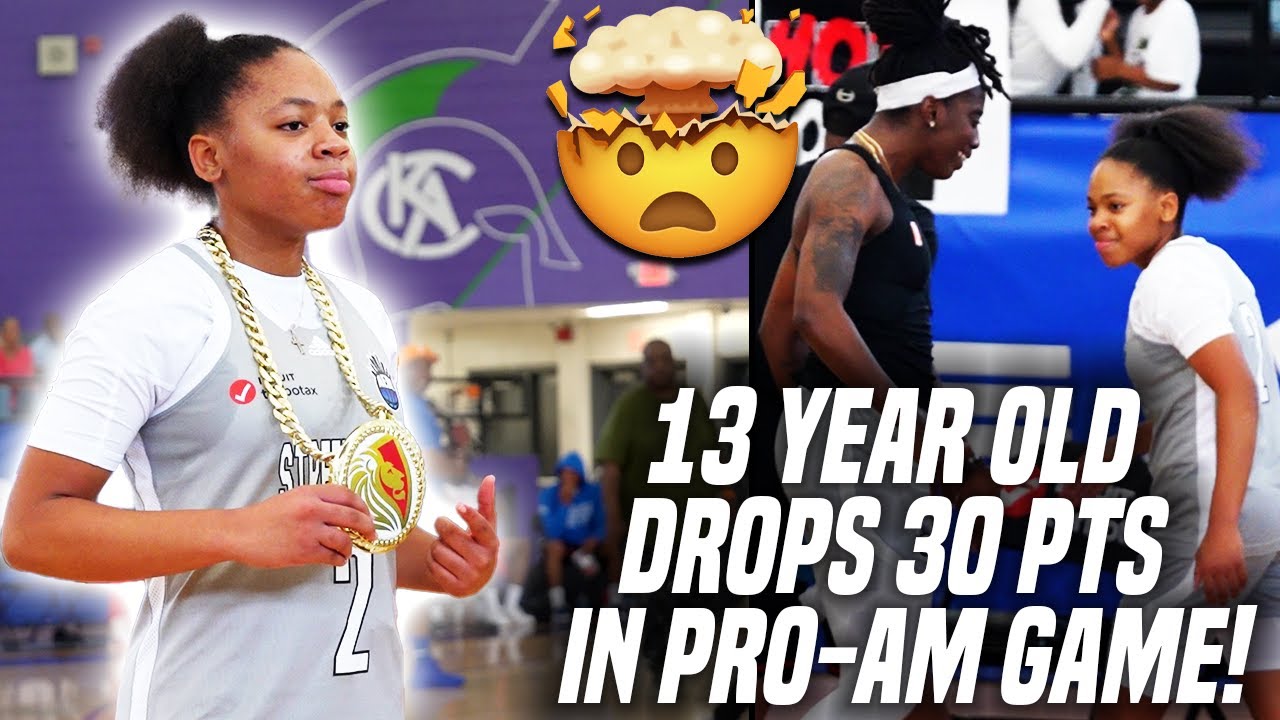 Best 9th grade basketball player in the NATION?? Kamora Moore drops 30 ...