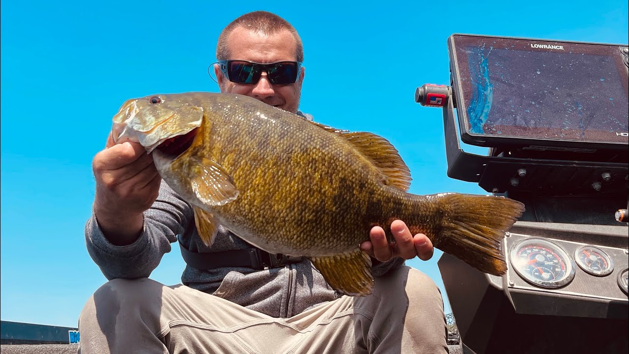 PB ALERT !! Massive Vermont smallmouth bag. These fish are hogs! - YouTube