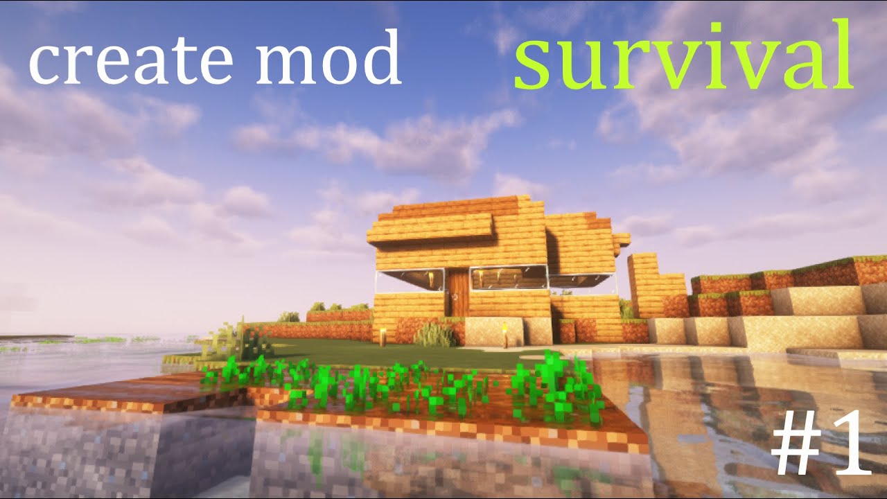 Click to start create mod survival （minecraft mod survival）ep 1 - YouTube