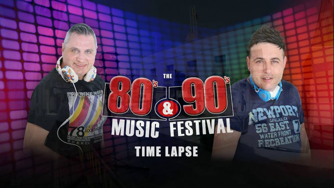 The 80's & 90's Music Festival - Timelapse - YouTube