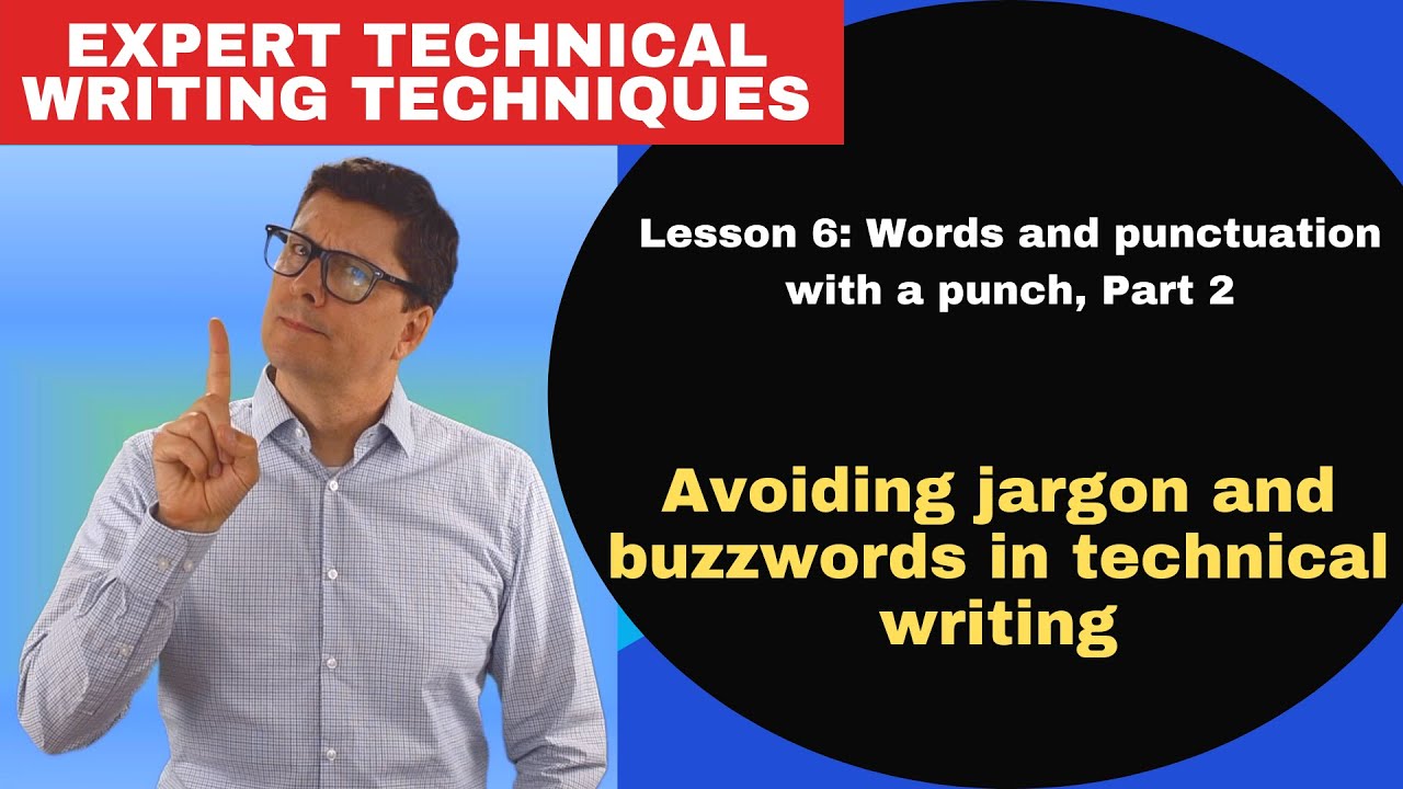 Avoiding jargon and buzzwords in technical writing - YouTube