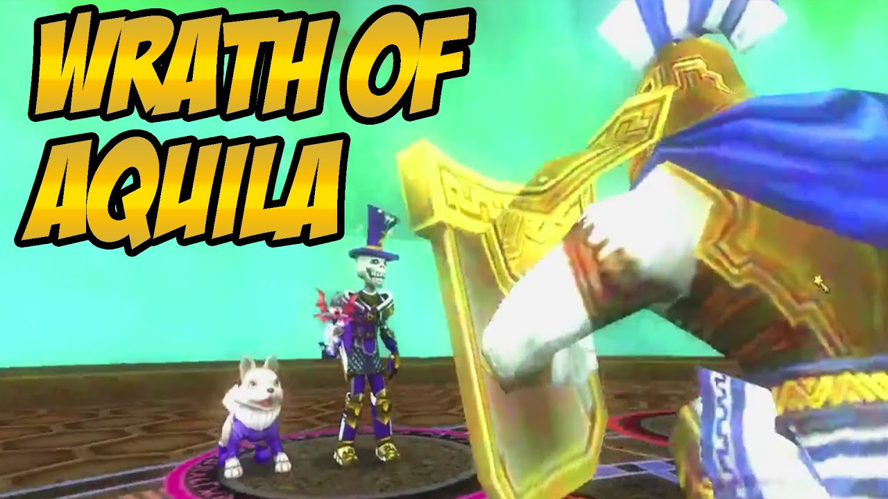 Wizard101: NEW Balance Spell - Wrath of Aquila - YouTube