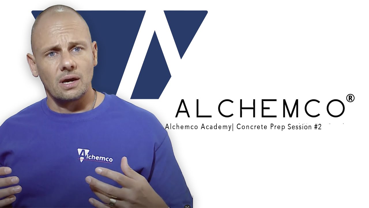 Alchemco Academy: Mastering Concrete Prep Before TechCrete Application ...