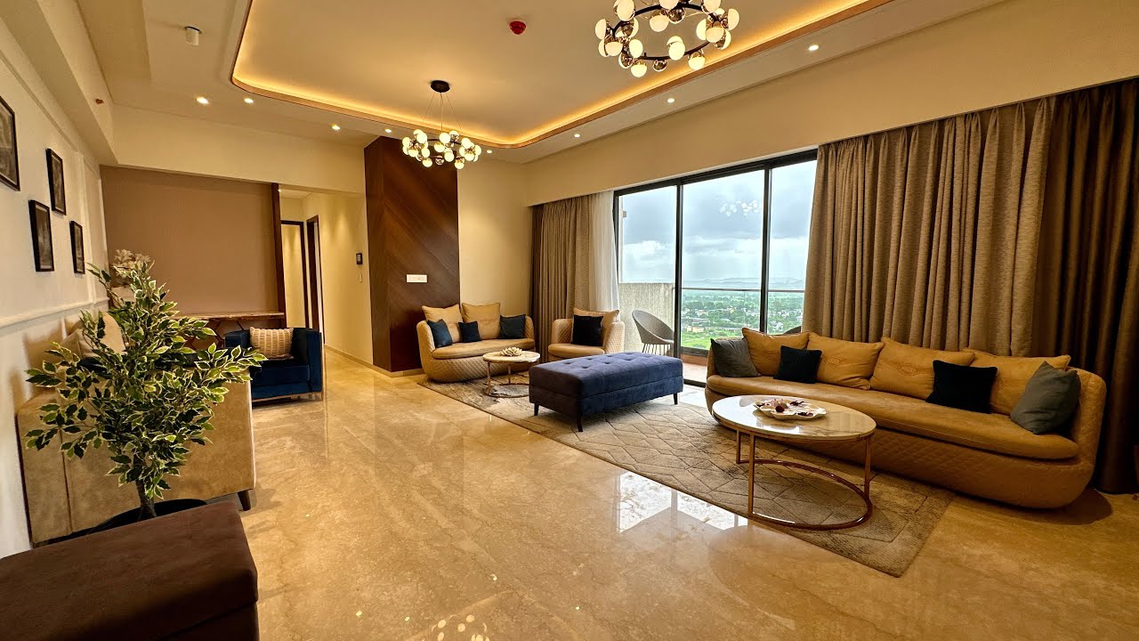 Palava's Crown Jewel: Explore the Lavish 4 BHK Penthouse at Lodha ...