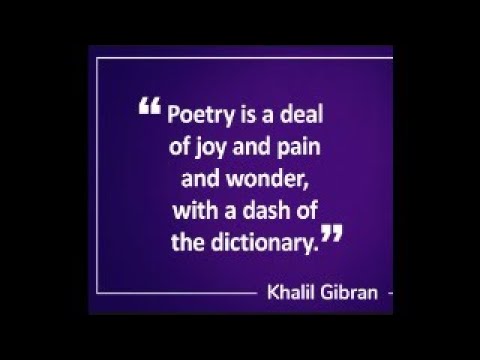 Random Poems 1 - YouTube
