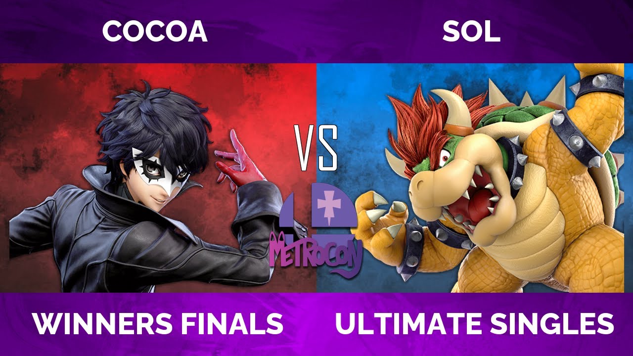 MetroCon 2022: CASUAL - SSBU Winners Final – Cocoa (Joker) vs Sol ...