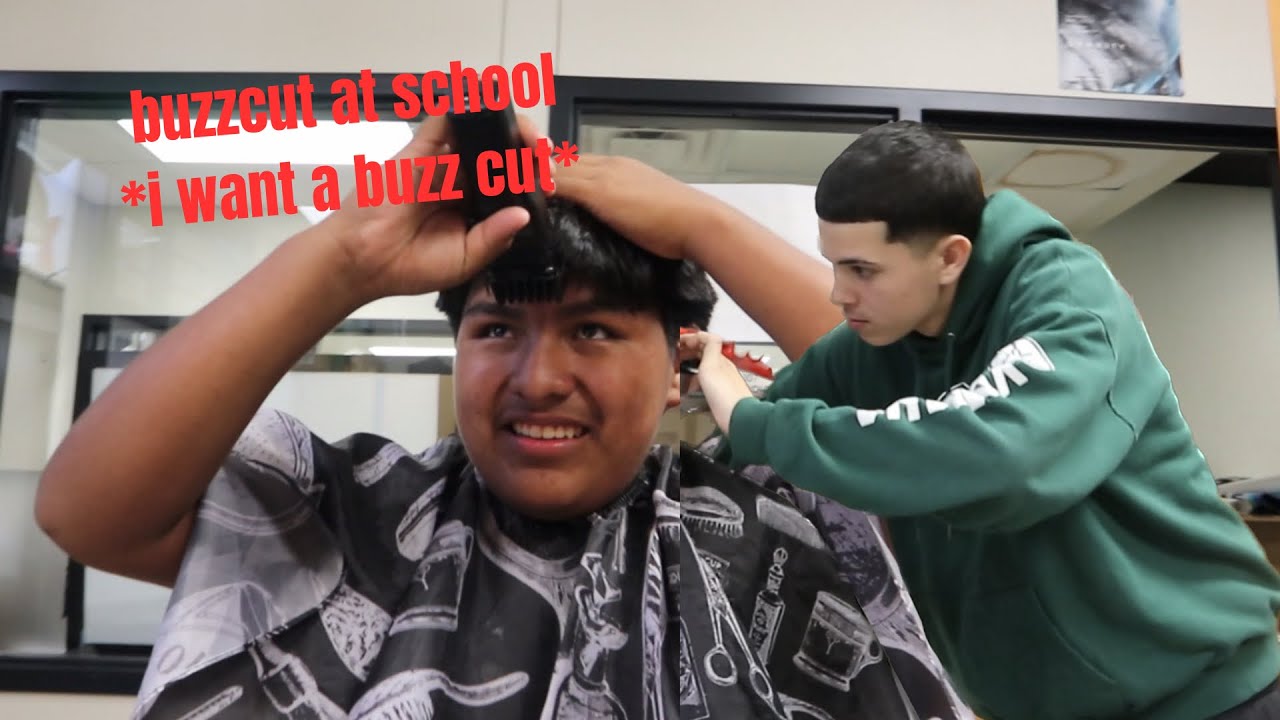 Gave him a hair cut at SCHOOL BLOG 2 - YouTube