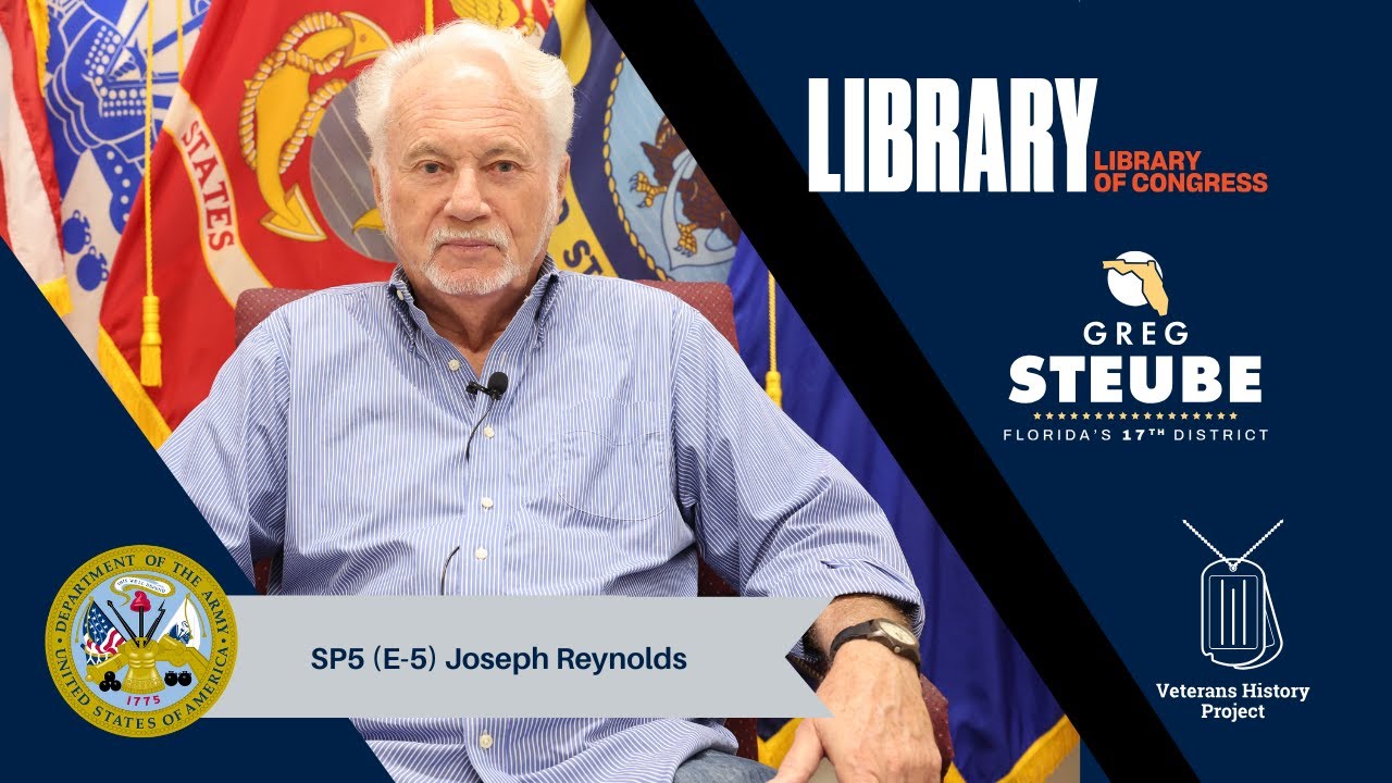 SP5 (E5) Joseph Reynolds, United States Army | Vietnam War - YouTube