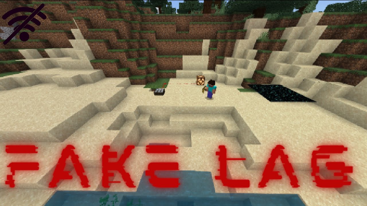 FAKE LAG ADDON | MINECRAFT - YouTube